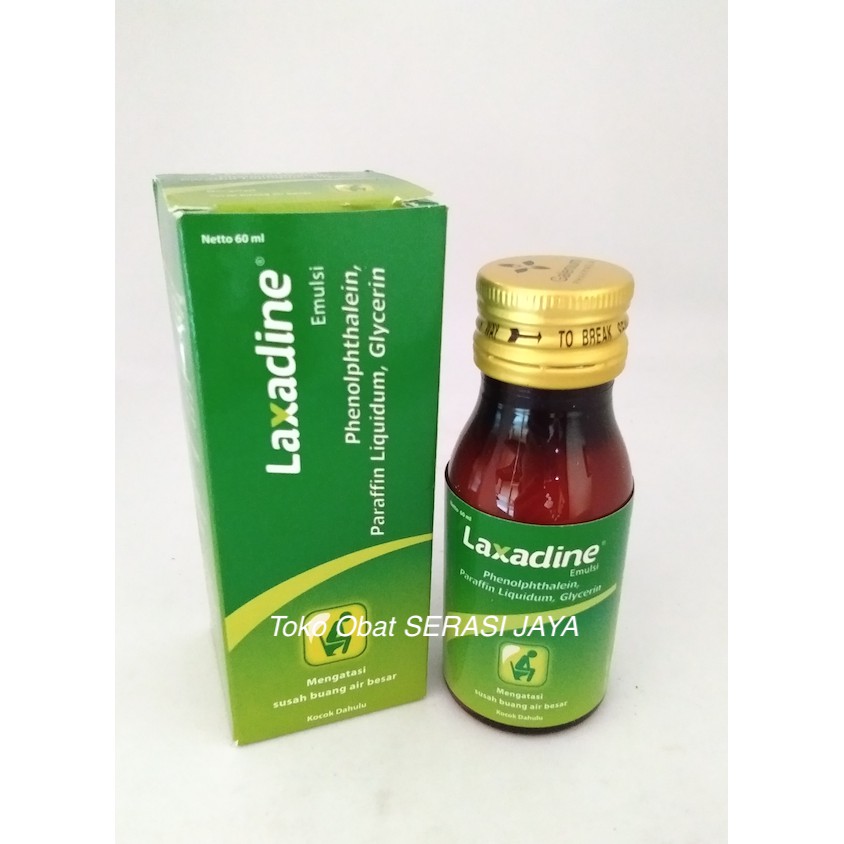 Jual Laxadine Emulsi 60 ml Obat Pencahar Kesehatan Pencernaan | Shopee ...
