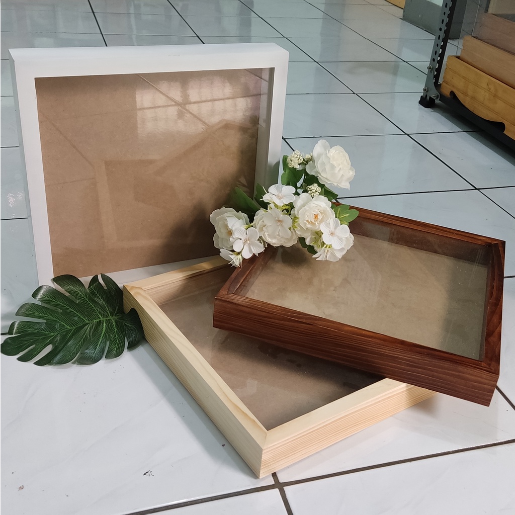 Jual Pigura 3D 30x30 Pigura Mahar Pigura Scrapbook Bingkai Foto ...