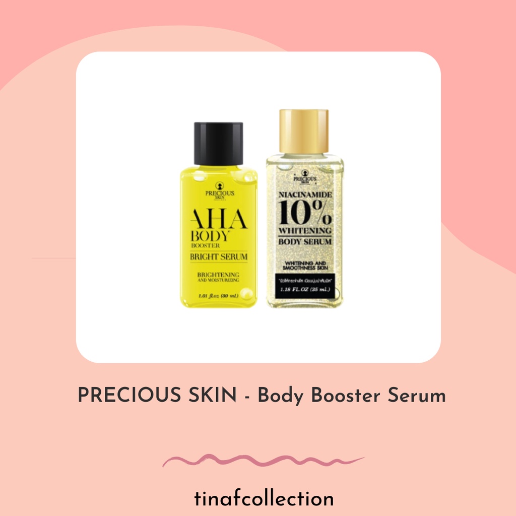 Jual BPOM PRECIOUS SKIN AHA Mimi Brightening & Whitening Booster Body ...