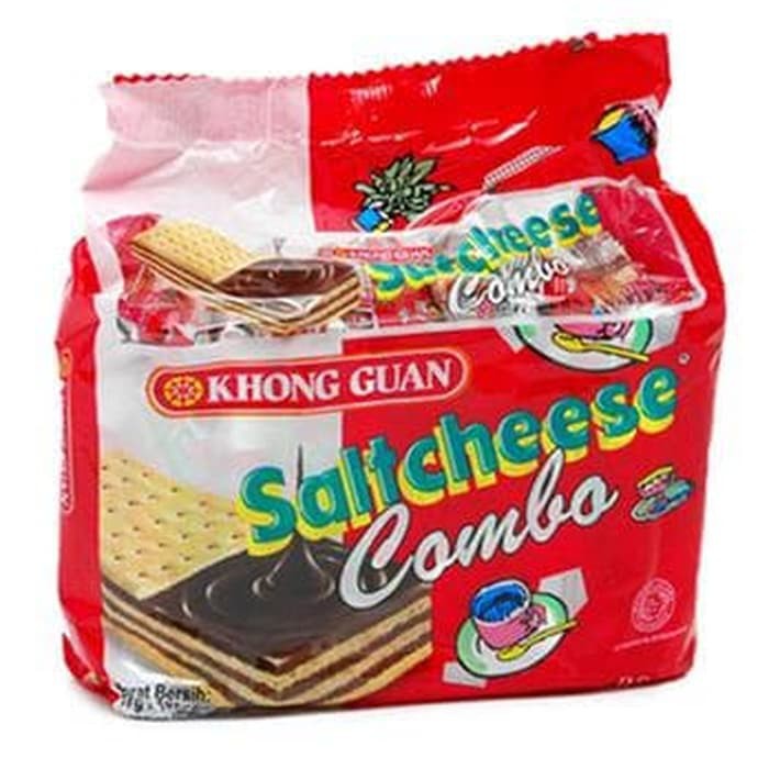 Jual Khong Guan Saltcheese Combo Wafer 170 gr - Kemasan Bag isi 10 pcs ...