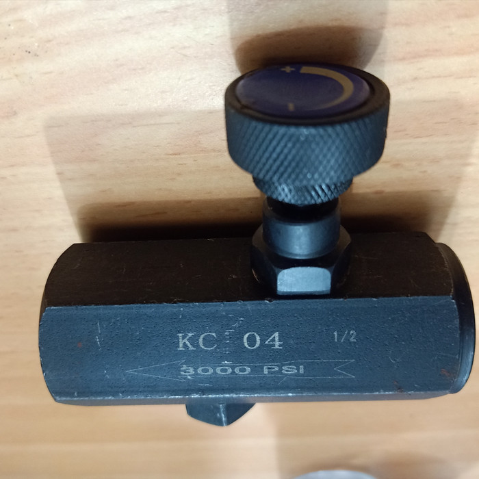 Jual Speed control / Flow control oli hidrolik type KC-04 (port 1/2 ...