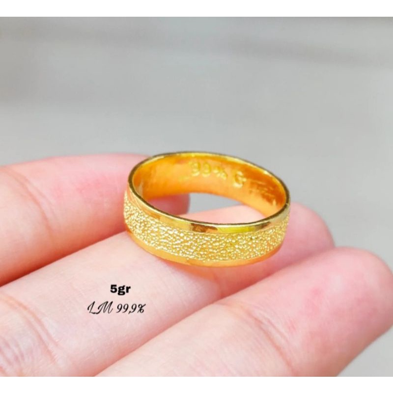 Jual Cicin Pasir 5 gram Emas LM/London 24K kadar 99,99% | Shopee Indonesia