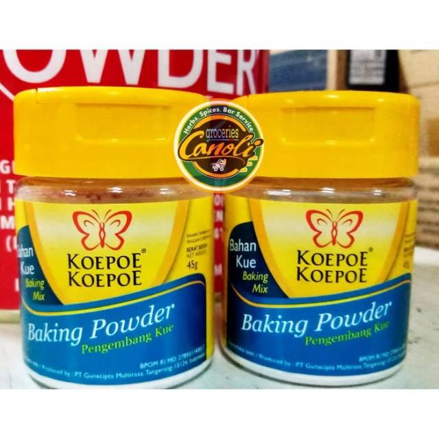 Jual BAKING POWDER KOPOE 45 Gram | Shopee Indonesia