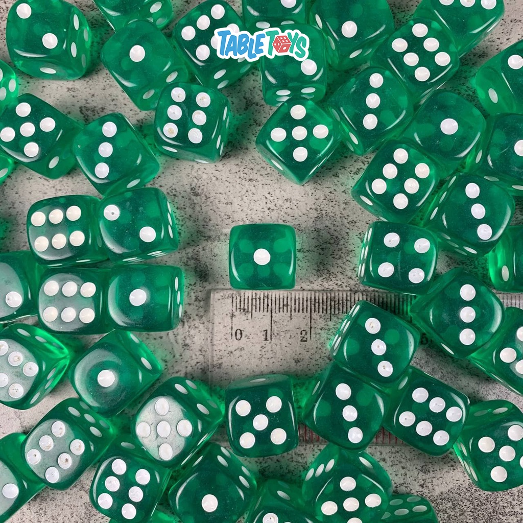Jual Dadu Dot Warna Warni - D6 Dice | Shopee Indonesia