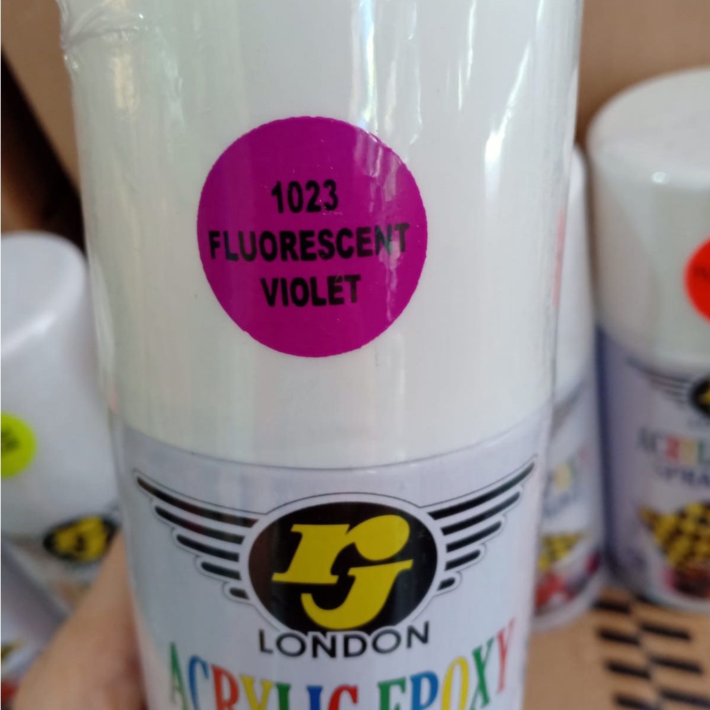 Jual RJ London Pilox Pilok Cat Semprot Stabilo - Ungu Stabilo / Fluorescent Violet (1023) 300cc ...