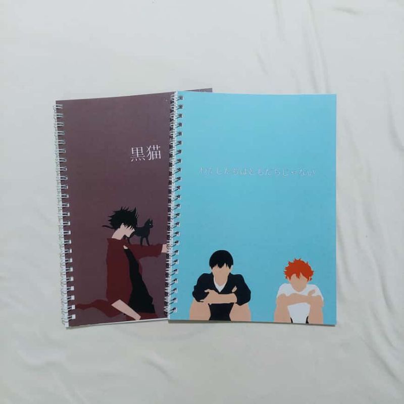 Jual Notebook A5 anime buku tulis aesthetic haikyuu | Shopee Indonesia