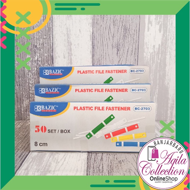 Jual PLASTIC FILE FASTENER PENJEPIT MAP DAN KERTAS | Shopee Indonesia