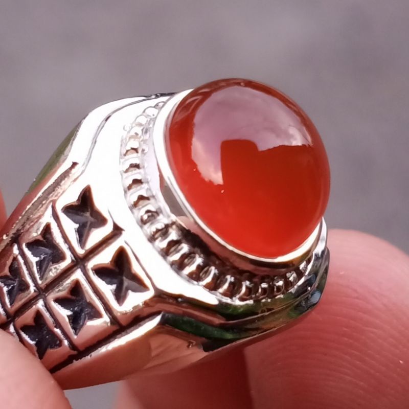 Jual Batu Bacan Obi - King Obi natural carnelian chalcedony anti dyed ...