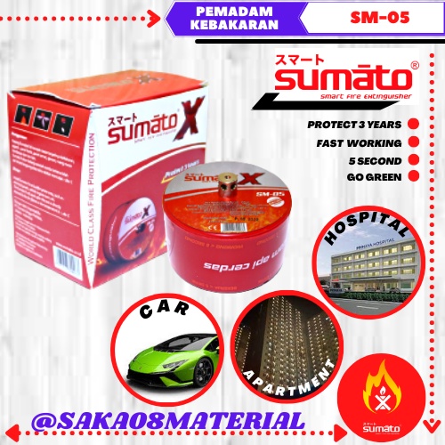 Jual PROMO ALAT PEMADAM KEBAKARAN APAR SM-05 SUMATO ORIGINAL TERBARU ...