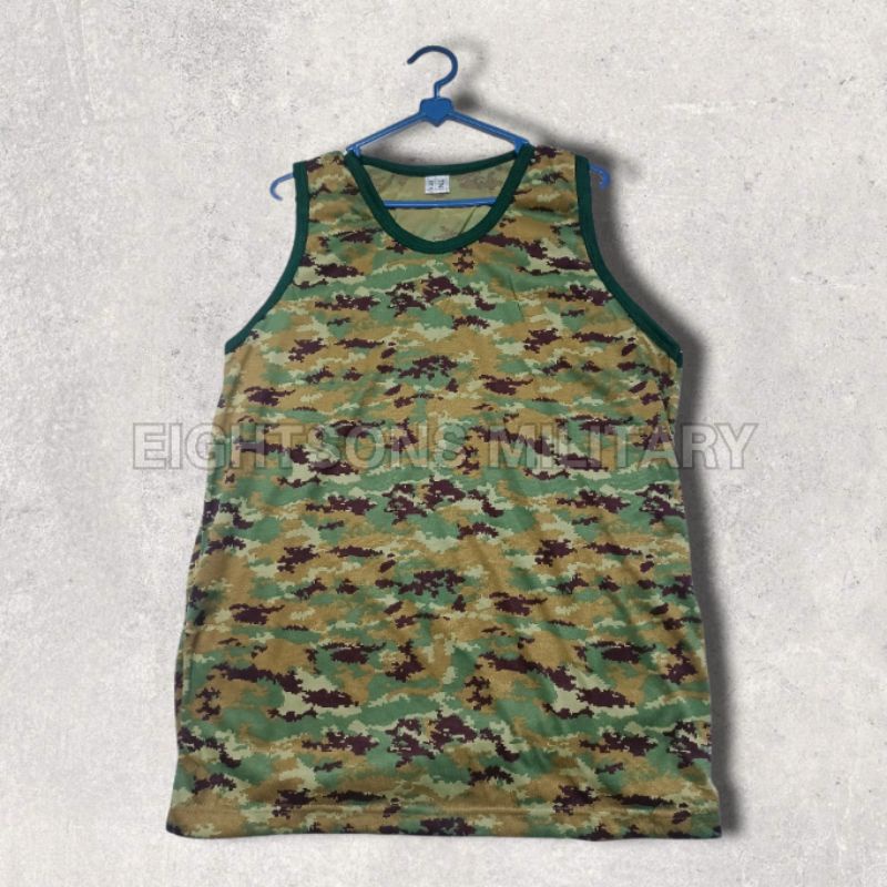 Jual Kaos Singlet Dalaman Doreng Army Loreng 10 Motif ALL SIZE | Shopee ...