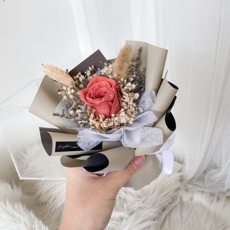 Jual PETITE PRESERVED FLOWER BOUQUET KECIL BUKET BUNGA KERING SMALL ...