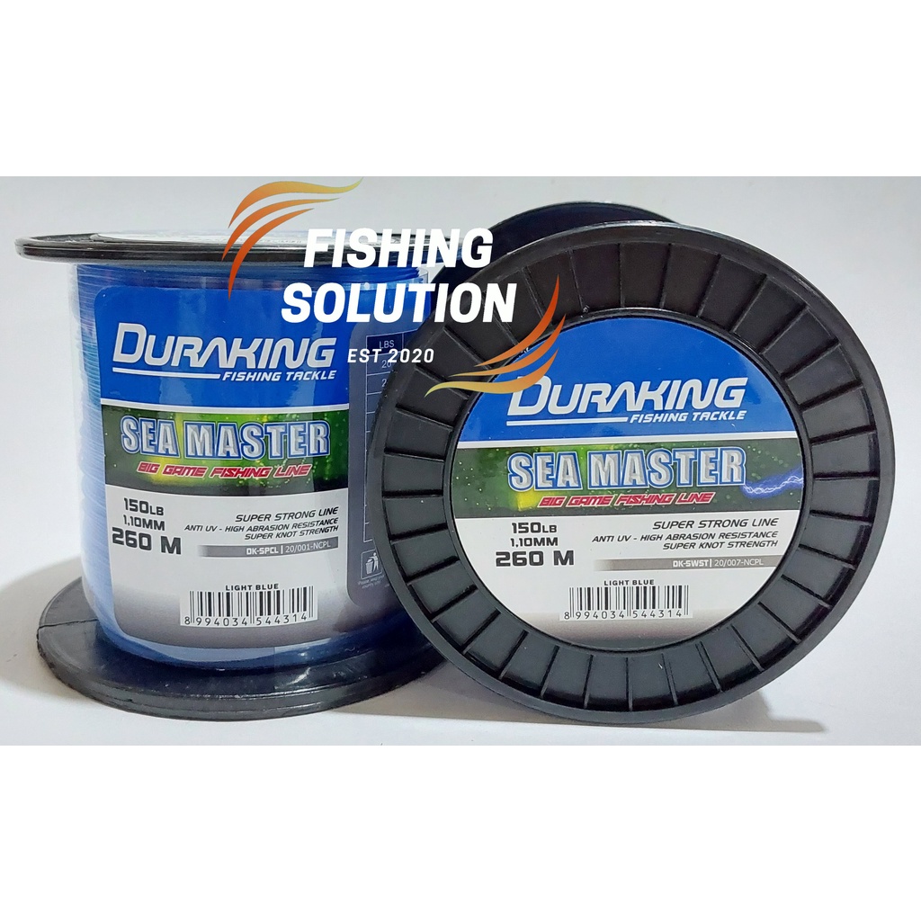 Jual Senar Pancing Duraking Sea Master Big Game Super Strong - Clear ...