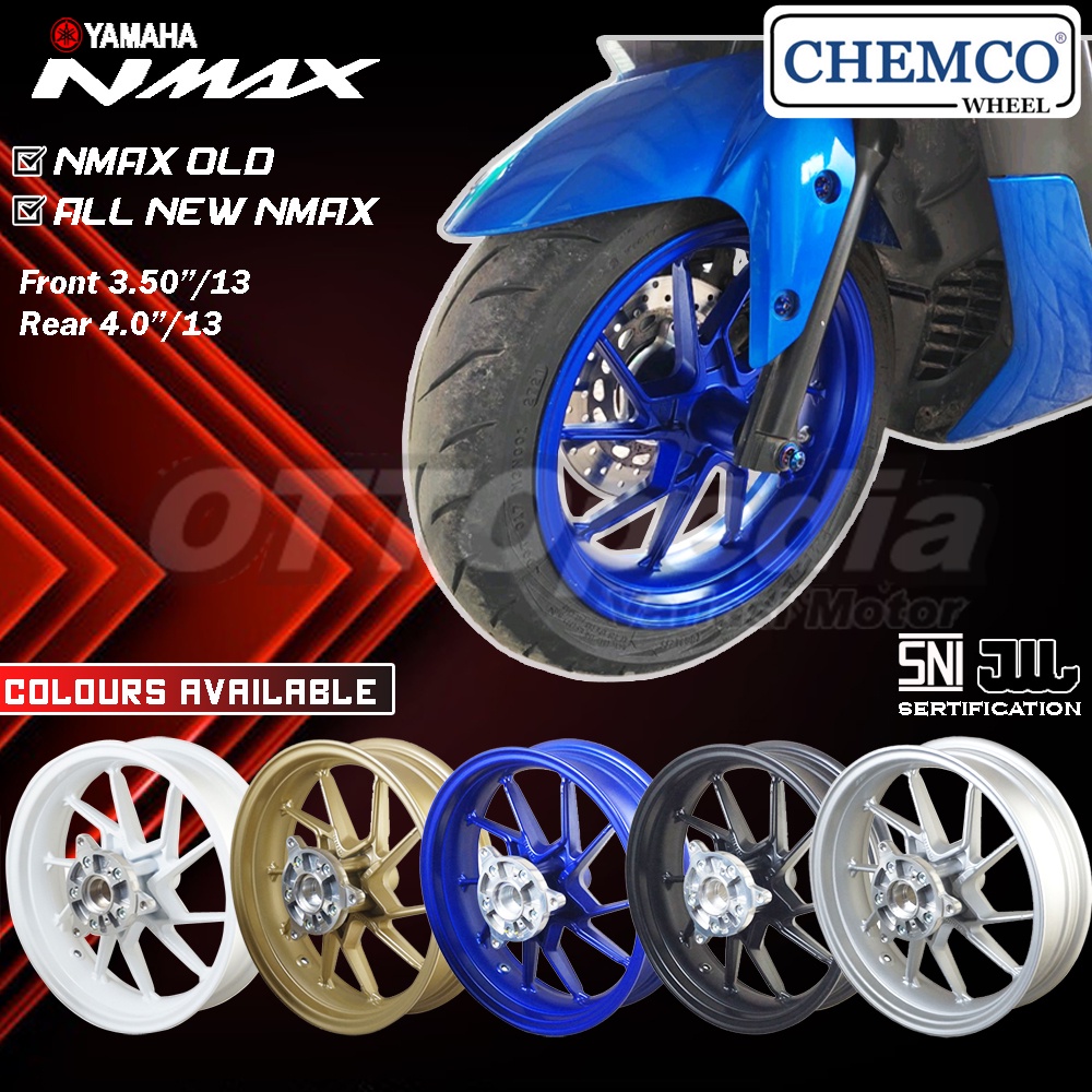 Jual Chemco Velg Racing NMAX Cast Wheel NMAX lama / All New N MAX Turbo ...