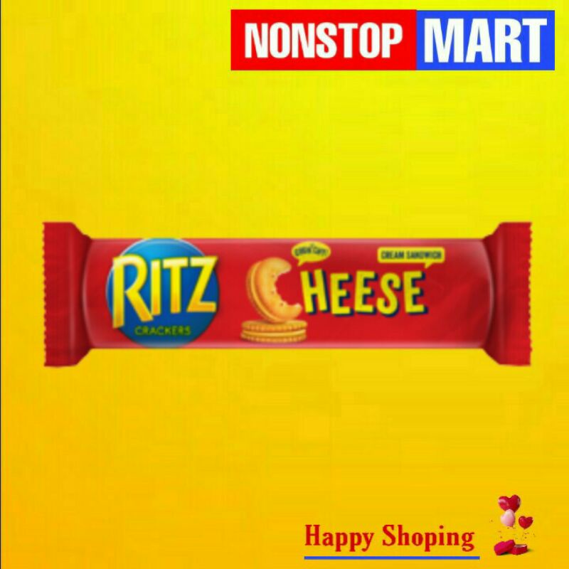 Jual RITZ Biskuit Sandwich keju 118 gr | Shopee Indonesia