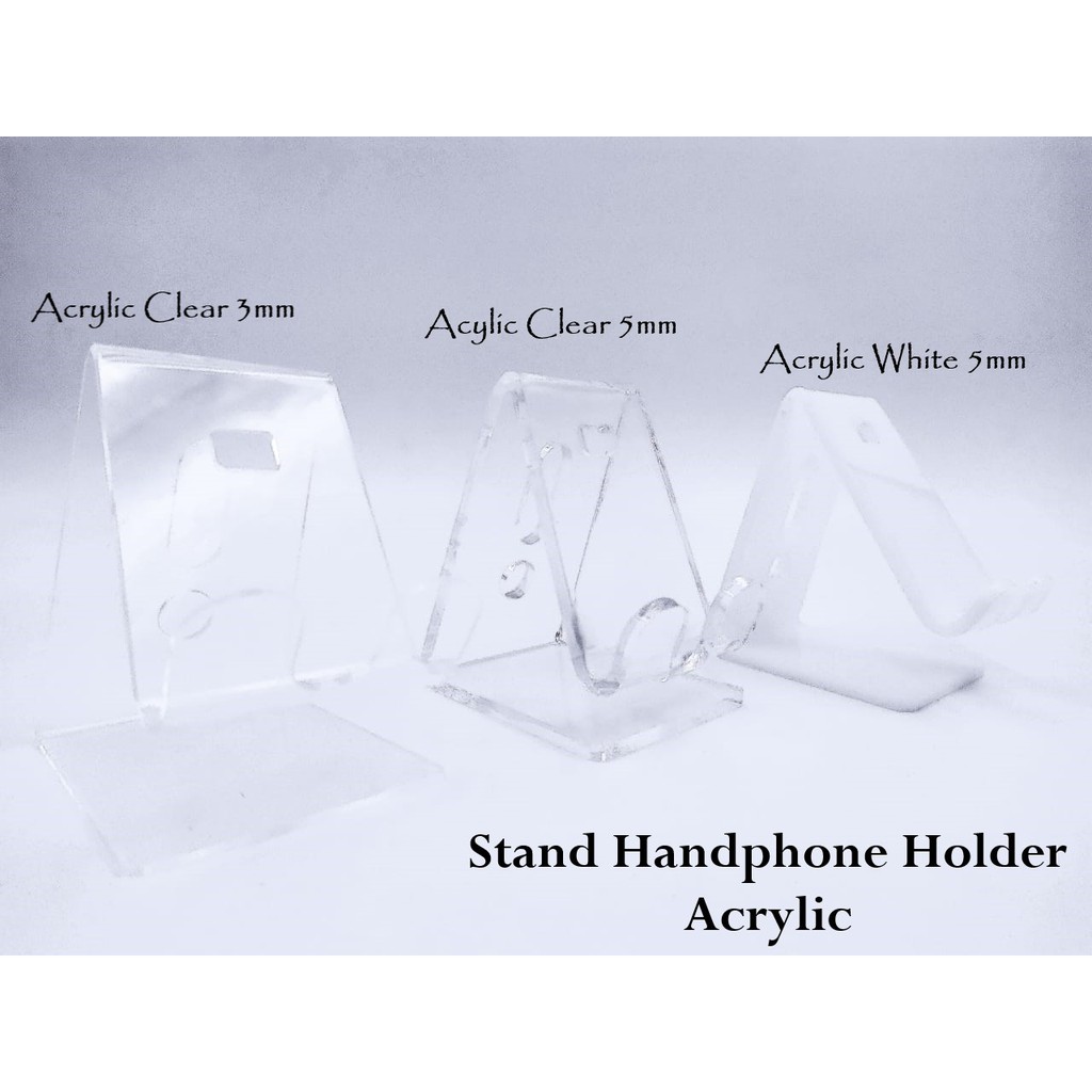 Jual STAND HANDPHONE HOLDER AKRILIK | Shopee Indonesia