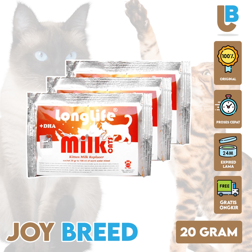 Jual SUSU ANAK KUCING KITTEN LONG LIFE KEMASAN 20 GRAM KITTEN MILK ...