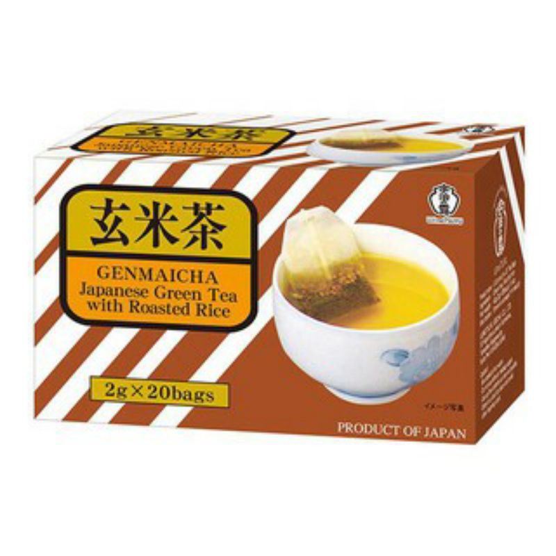 Jual Teh Genmaicha Japanese Green Tea with Roasted Rice Tea Pack 2g x ...