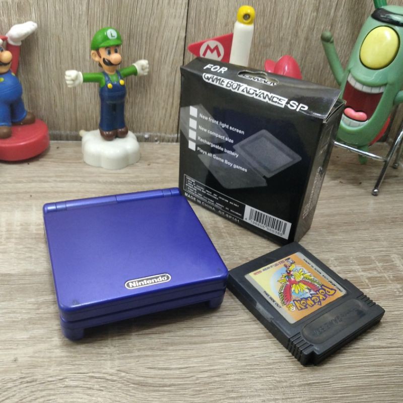 Jual Gameboy Sp 001 Blue Metalic | Shopee Indonesia