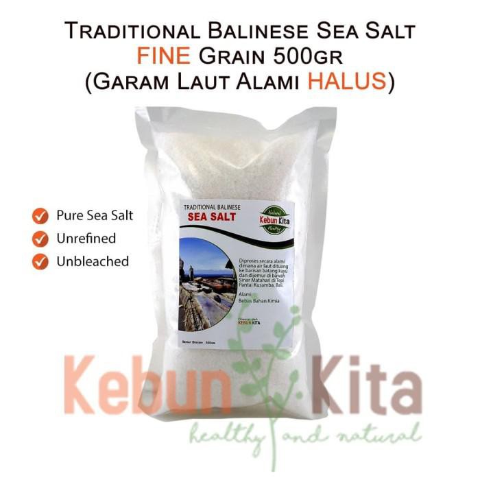 Jual Traditional Balinese Sea Salt 500gr ( Garam Laut Alami ...