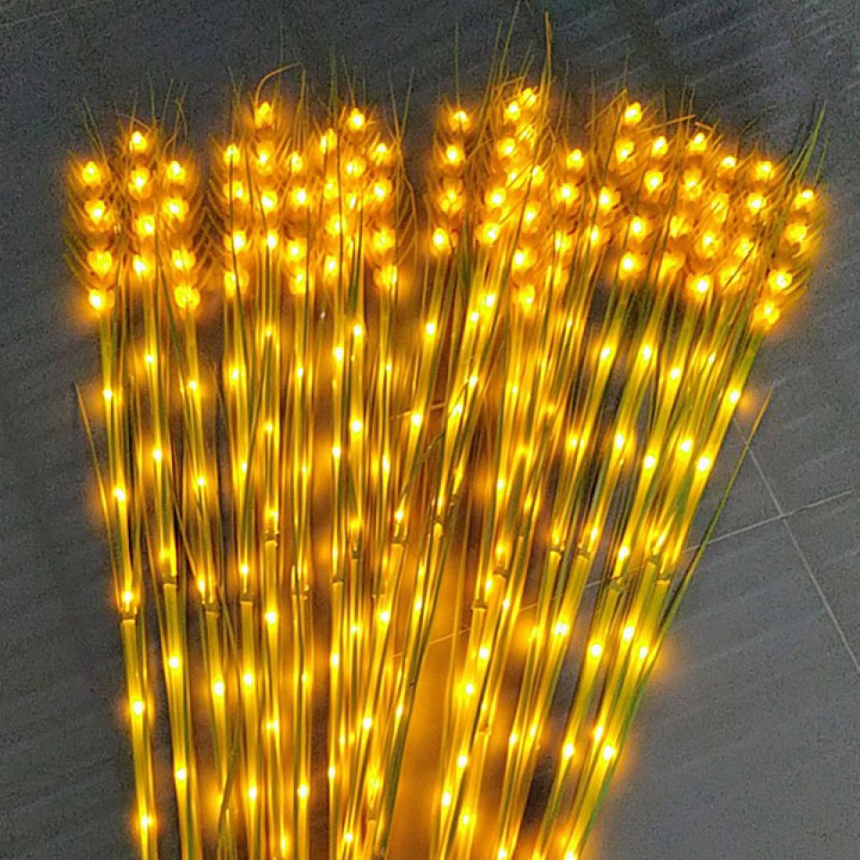 Jual Bunga Daun Lampu Led Garden Wheat (20Pcs/Set) Lfl | Shopee Indonesia