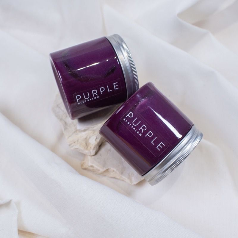 Jual Purple Conditioner 180gram Masker Cat Rambut Ungu Purple Hairmask ...