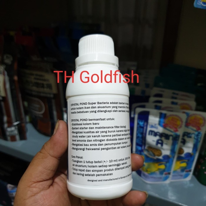 Jual Ikan-Vitamin-Obat- Crystal Pond Super Bacteria 250 Ml Untuk Filter ...