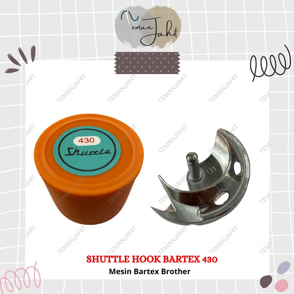 Jual Shuttle Hook 430 / Rumah Sekoci Mesin Jahit Bartex Brother ...