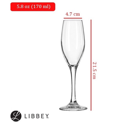 Jual Flute Champagne Glass/ Champagne Glass/ Flute Glass/ Gelas Champagne 170ml-LIBBEY 3096 ...
