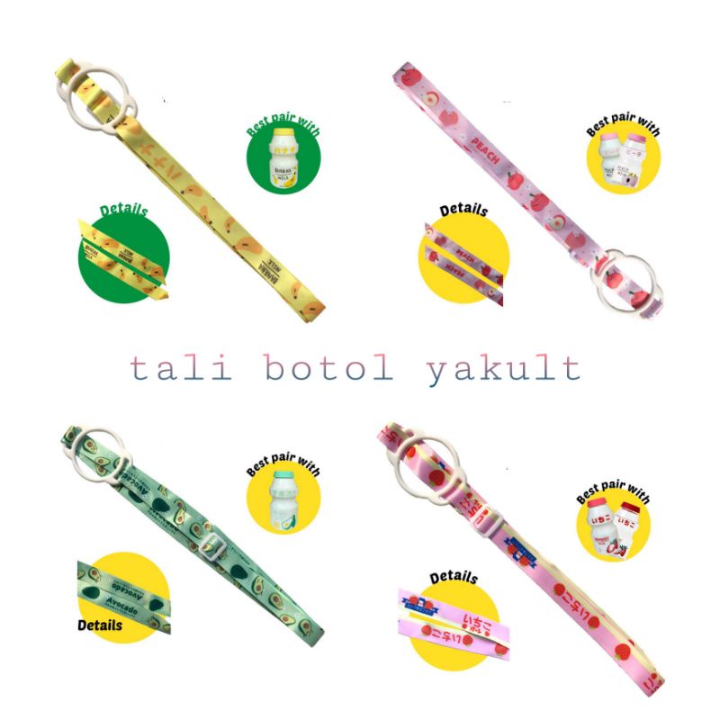 Jual Tali Botol Minum Yakult Ala Korea | Shopee Indonesia