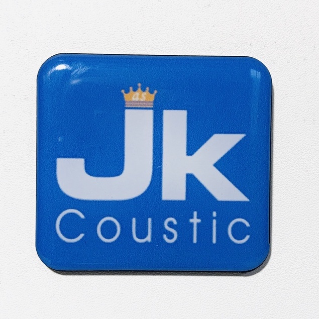 Jual Logo Emblem JK Coustic Audio | Logo Merk Audio Professinal ...
