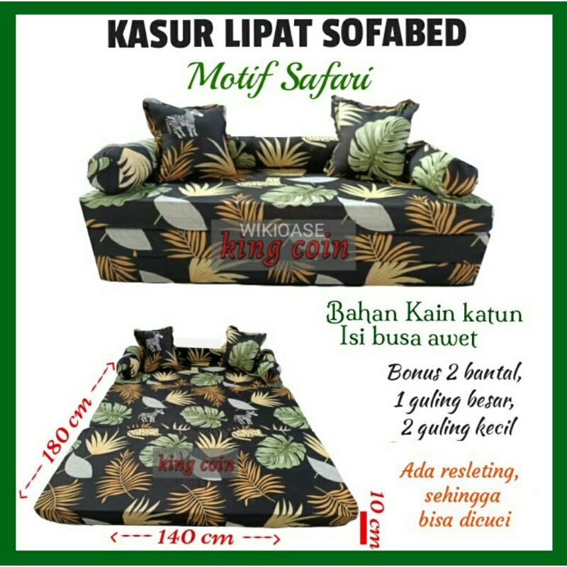 Jual Kasur Lipet Lantai Sofa Bed Minimalis Katun Busa Awet Murah ...
