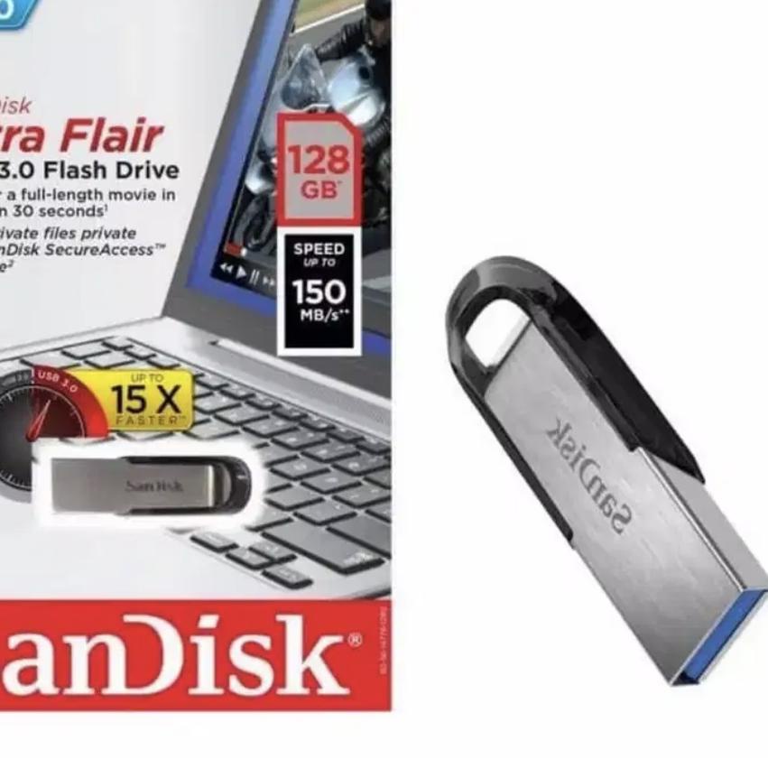 Jual SANDISK USB Flashdisk Flashdrive 16GB/32GB/64GB/128GB Ultra Flair ...