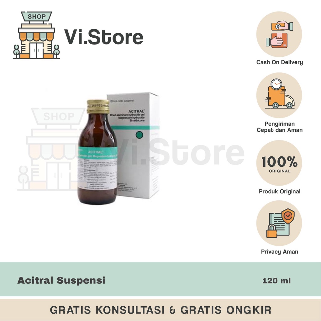 Jual Acitral Suspensi / Sirup 120 ml | Shopee Indonesia