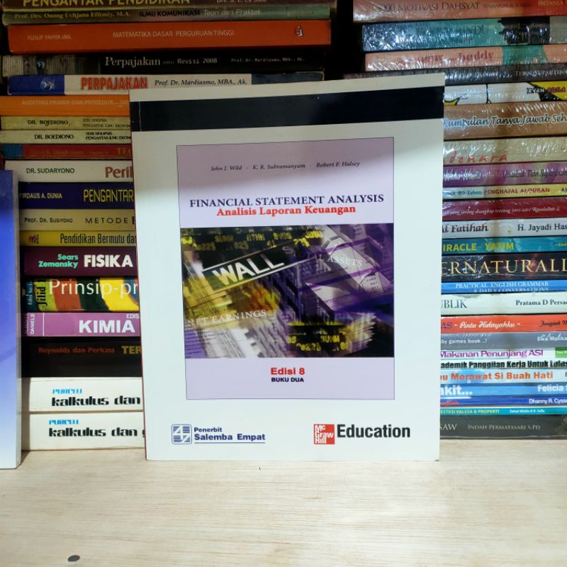 Jual Buku FINANCIAL STATEMENT ANALYSIS Analisis Laporan Keuangan Edisi ...
