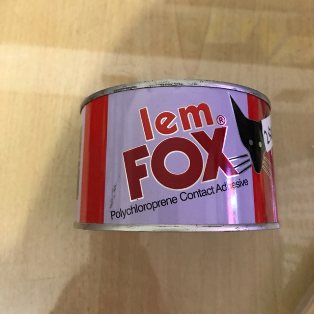 Jual Lem Fox Kuning 350 gram . Lem kuning. daya rekat tinggi. lem kulit ...