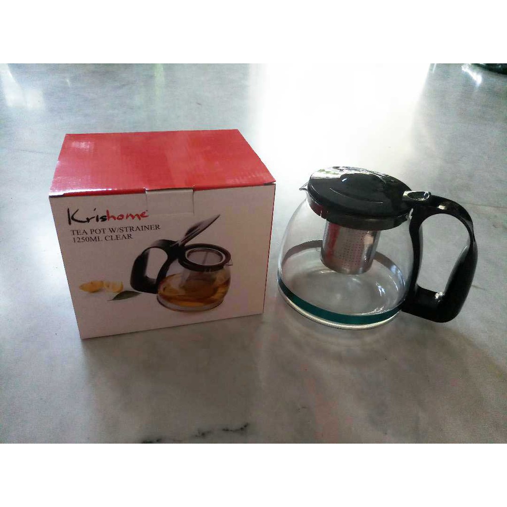 Jual TEAPOT Teko Penyeduh Teh kaca | Shopee Indonesia