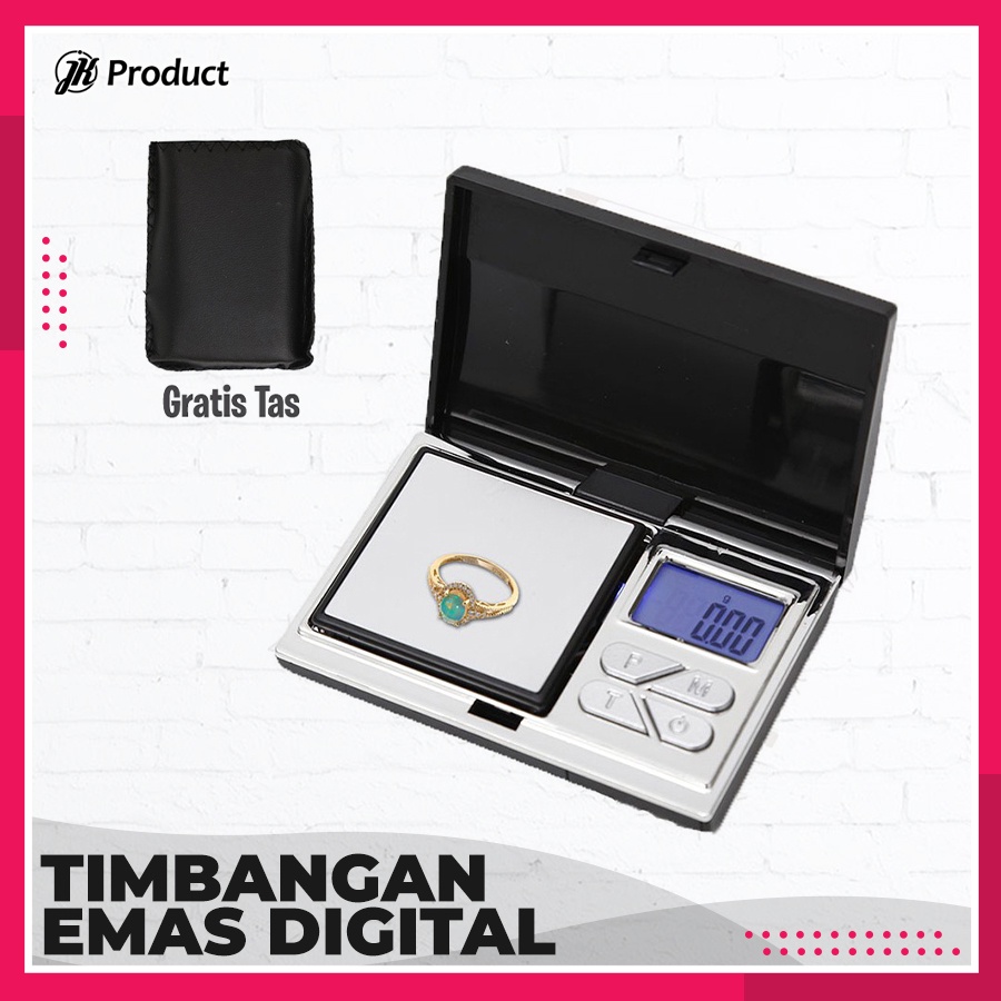 Jual Timbangan Perhiasan Emas Logam Digital Alat Penimbang Mini 200 ...