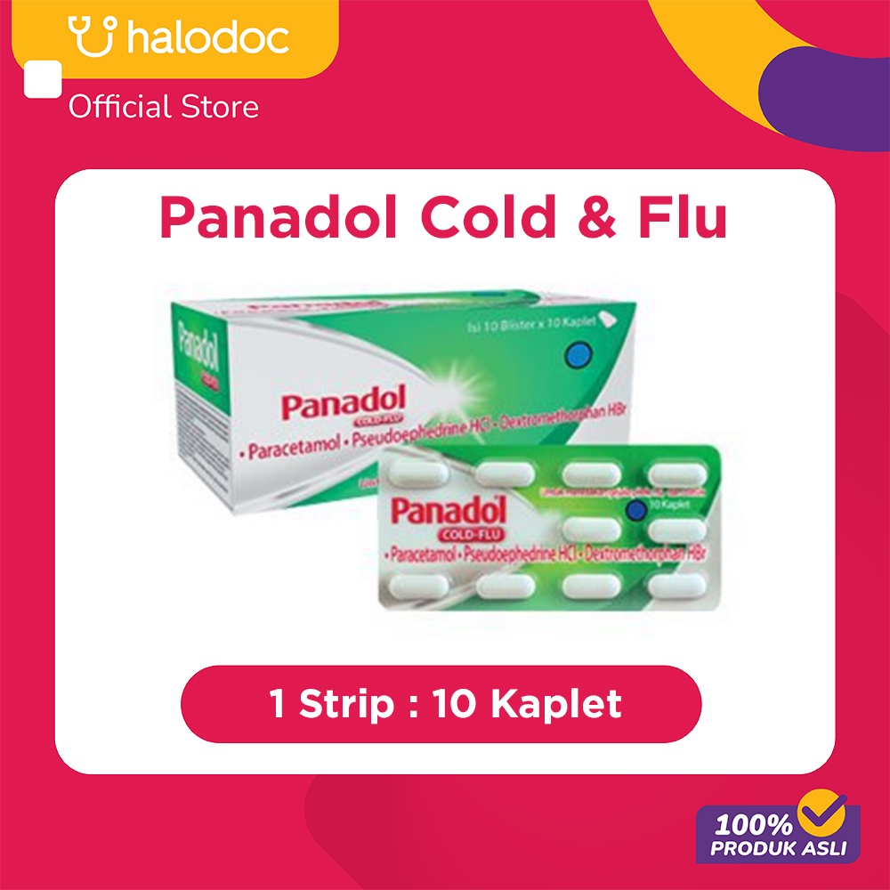 Jual Panadol Cold & Flu 10 Kaplet | Shopee Indonesia