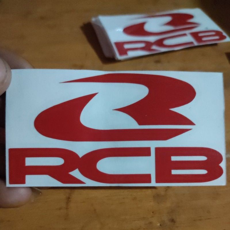 Jual STICKER STIKER RCB CUTTING KOTAK HUGGER DASBOR WARNING PERINGATAN ...