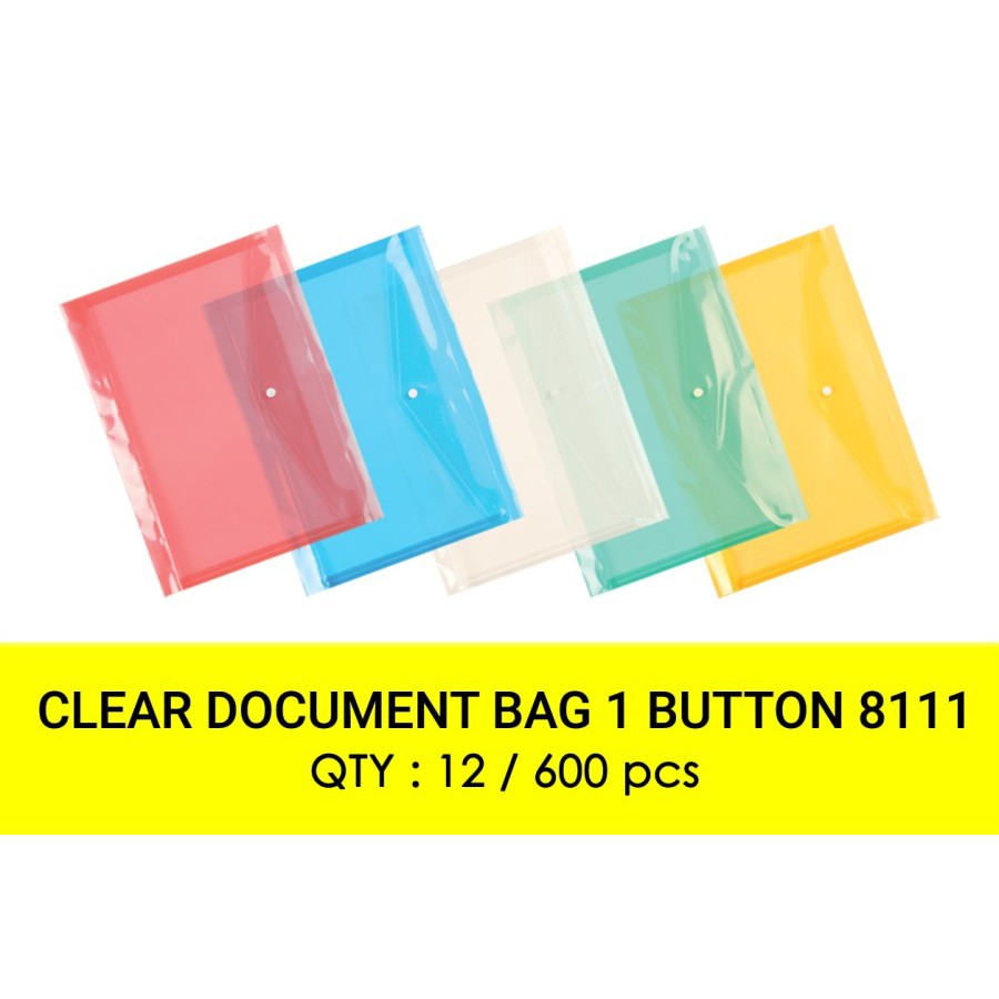 Jual MAP KANCING BIG TRANSPARAN 8111 KANCING 1 | Shopee Indonesia