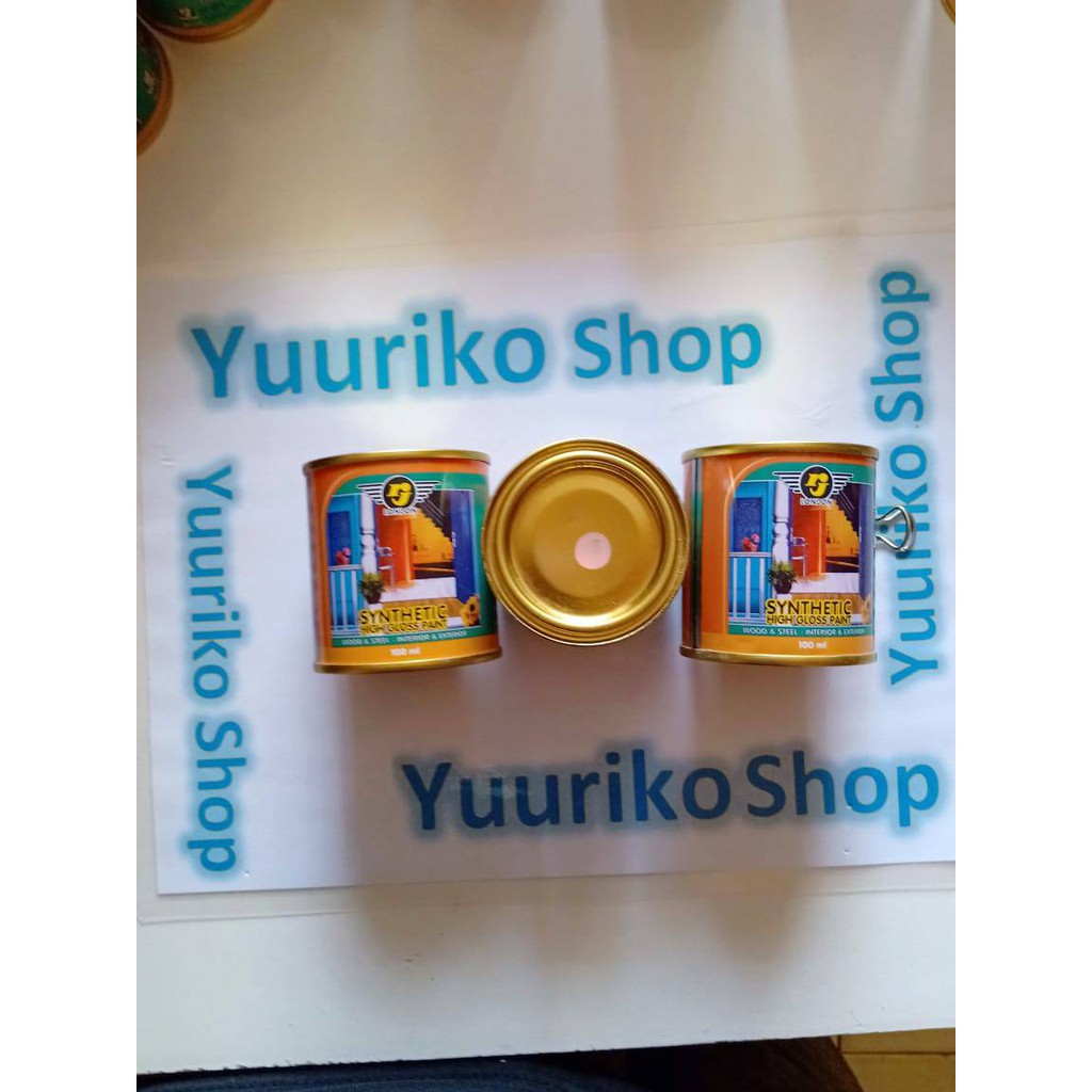 Jual cat minyak kayu dan besi warna ping pink merah muda rj kecil 100cc ...