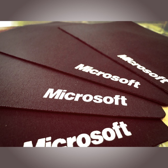 Jual Mouse Pad logo MICROSOFT!! Bahan halus dan nyaman | Shopee Indonesia