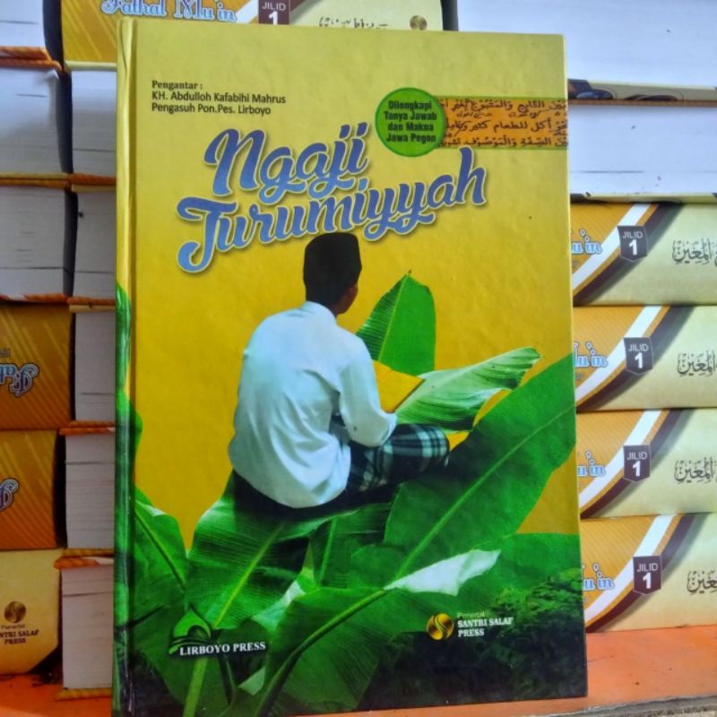 Jual Buku Ngaji Jurumiyah / Terjemah Kitab Jurumiyah Hard Cover Besar Lengkap Makna Pesantren ...