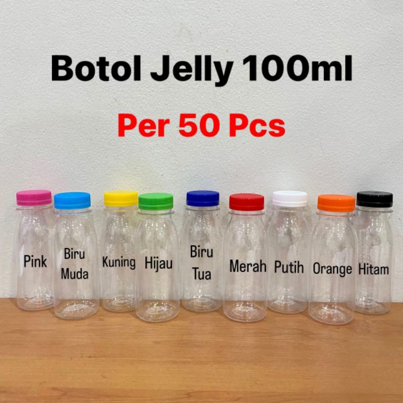 Jual Botol Jelly 100ml Bahan PET | Shopee Indonesia