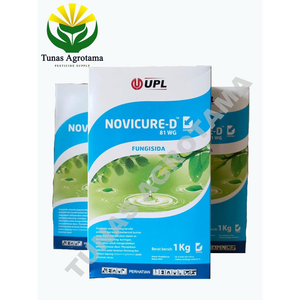 Jual Novicure - D 81 WG 1 kg (tribasic tembaga sulfat 81%) - Fungisida ...