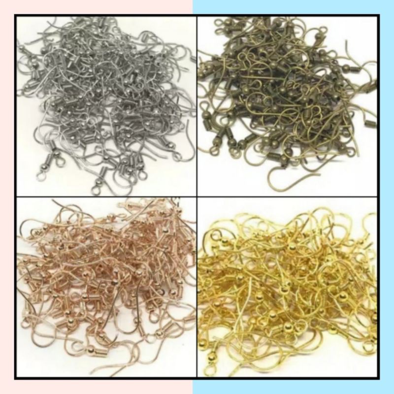 Jual PER 1 LUSIN | MINIMAL ORDER Rp. 10.000 / GANTUNGAN ANTING KAIT ...
