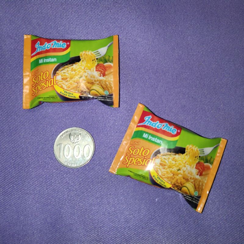 Jual Magnet Kulkas Bentuk Snack Miniature - Indomie Soto Spesial ...
