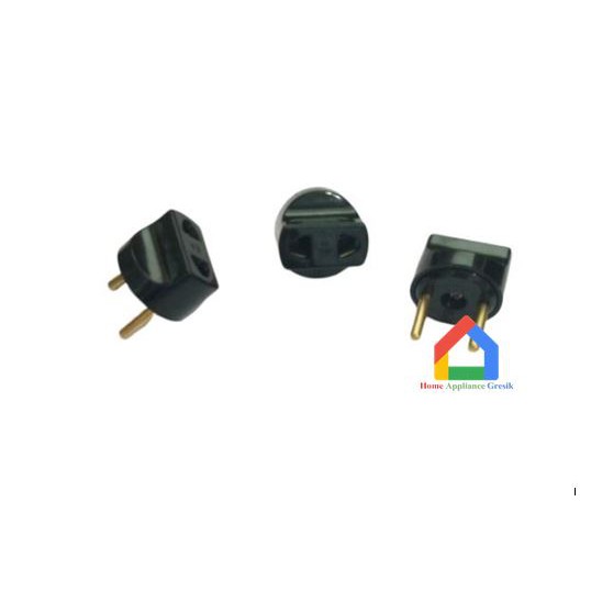 Jual Over Steker Broco 844 STD Conversion Plug 6A 250V Black | Shopee ...