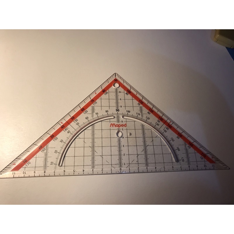 Jual Penggaris Mor / Rotring / Segitiga MAPED 20 CM | Shopee Indonesia