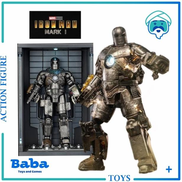 Jual Mainan Figure Avengers ZD Toys Iron Man 2 War Machine Mark 1 MK I ...